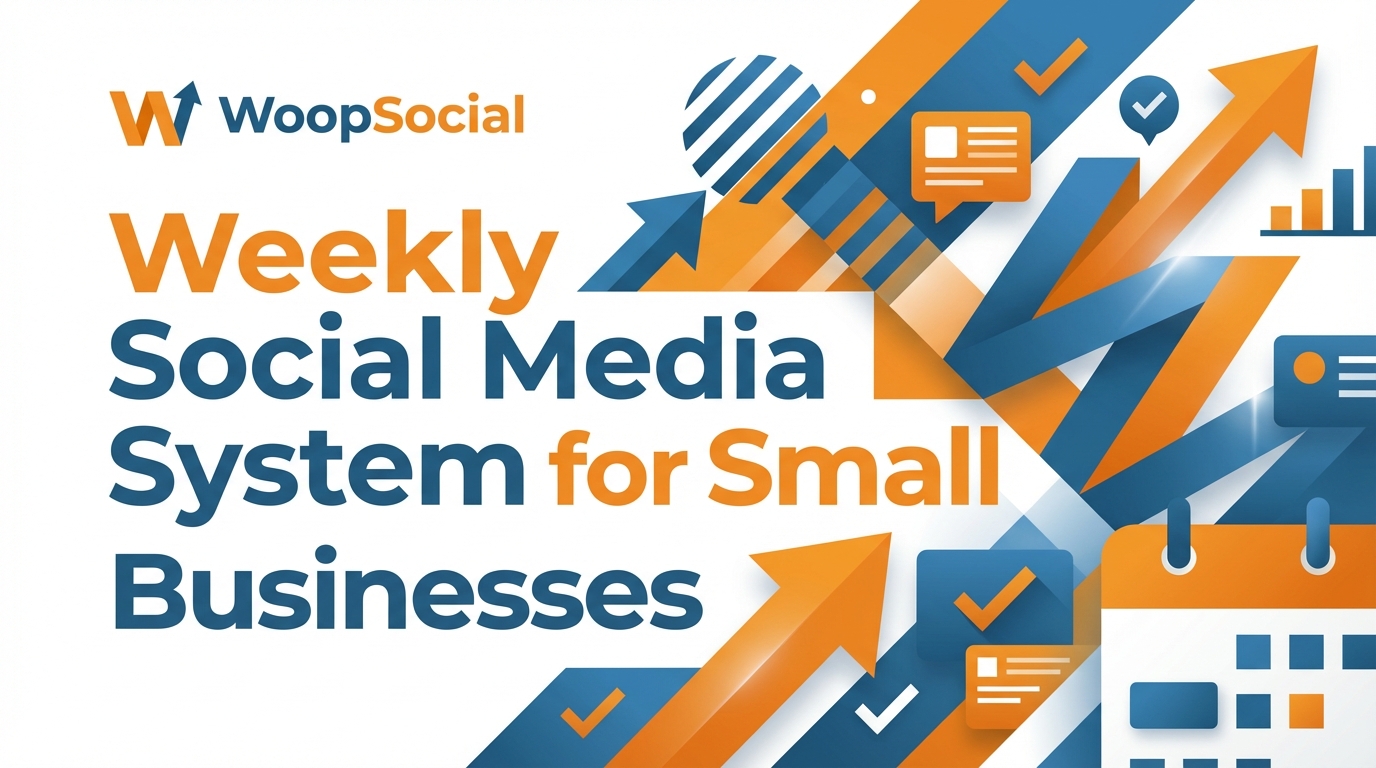 Weekly Social Media System for Small Businesses | WoopSocial Blog
